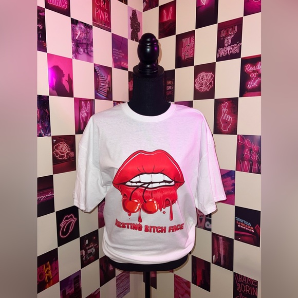 Hand Crafted | Tops | Rbf Face Tshirt | Poshmark